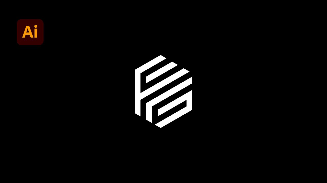 LOGO DESIGN TUTORIAL: 10 BRANDING MONOGRAM TYPE LOGO #shorts​#Shorts