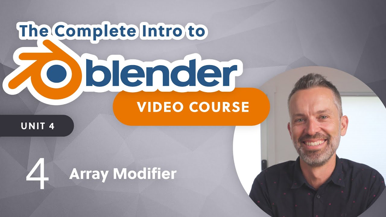 Blender Beginner Tutorial – Array Modifier