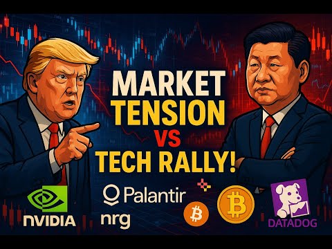 Nasdaq Climbs Amid Tariff Tension | Gold Stocks Shine | META & WPM in Focus
