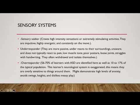 3 Sensory Sensitivity Powerpoint