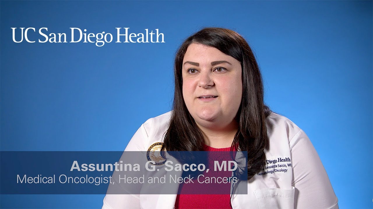 Assuntina G. Sacco, MD - Medical Oncology | UC San Diego Health