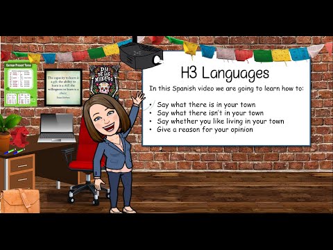 H3 Spanish Year 7 what is and isn't in your town and what do you think of it