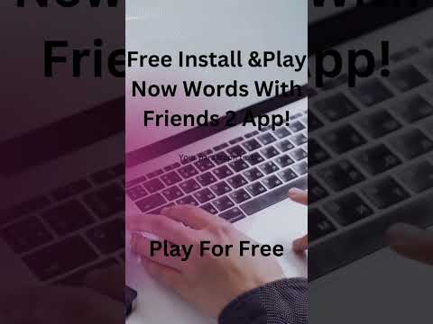 Install the Words With Friends 2 App! #viralvideo #youtubeshorts #app #word #friends #game