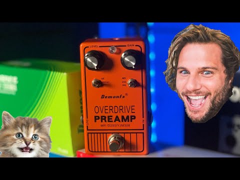 Demon FX YJM308 Overdirve Preamp 2020s - Orange | Reverb