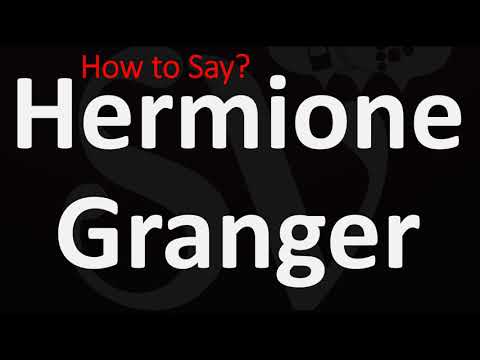 How to Pronounce Hermione Granger? (CORRECTLY)