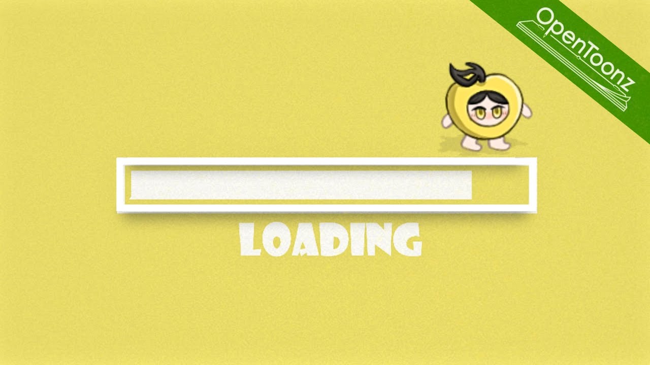 Loading Bar Animations in Opentoonz | Beginner friendly
