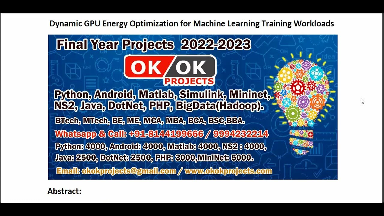 Dynamic GPU Energy Optimization for Machine Learning Training Workloads