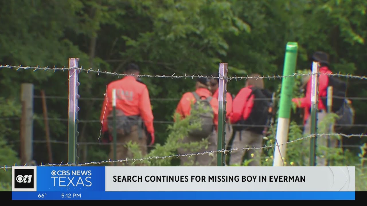 Day-long search for missing Everman boy lasting into the evening