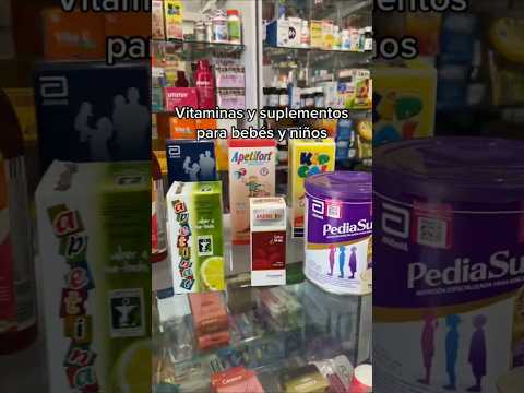 Vitaminas y suplementos para niños