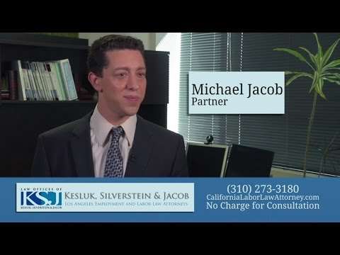 Meet Employment Litigation Lawyer in Los Angeles Michael Jacob