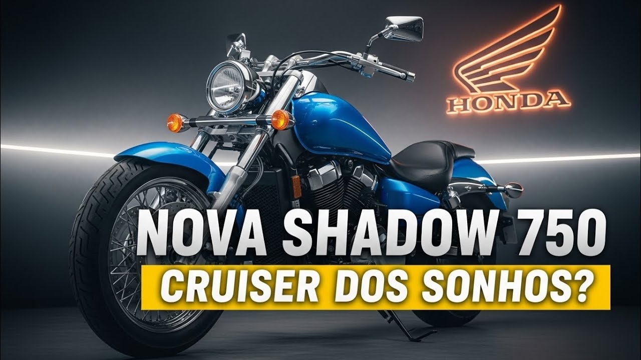 Nova Honda Shadow 750 2026: Design, Preço e Desempenho no Brasil
