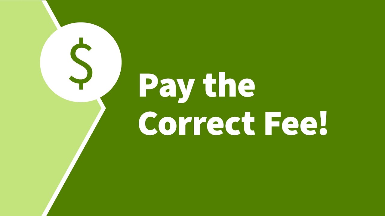 USCIS Forms: Pay the Correct Fee!