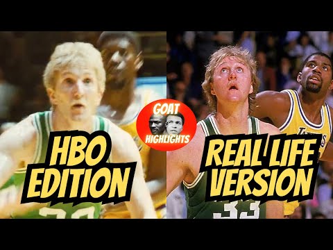 1984 NBA Finals Introduction, Winning Time vs. Real Life | Split Screen Edition