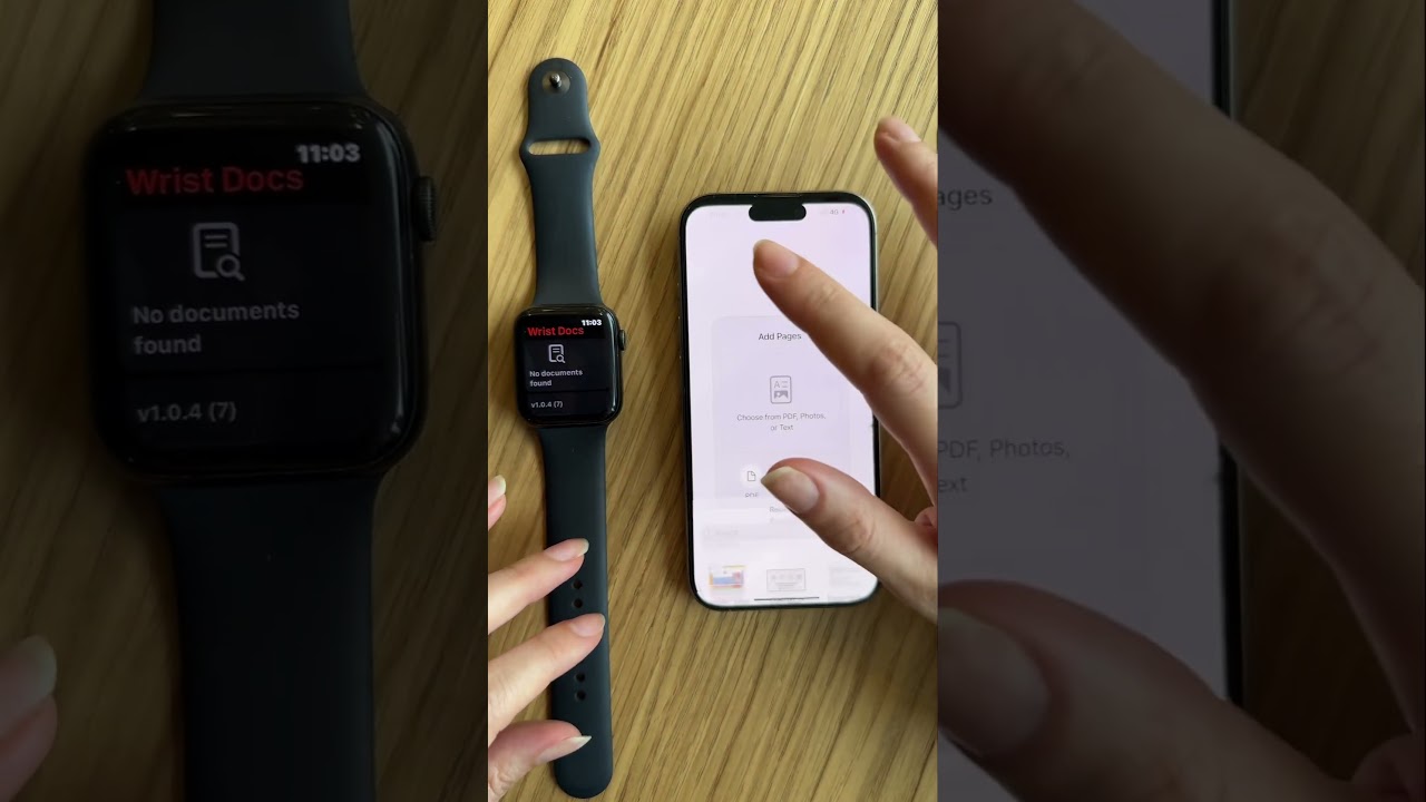 How to Open PDFs on Your Apple Watch with WristDocs App ⌚📄 #applewatch #watchpdfreader #pdfviewer