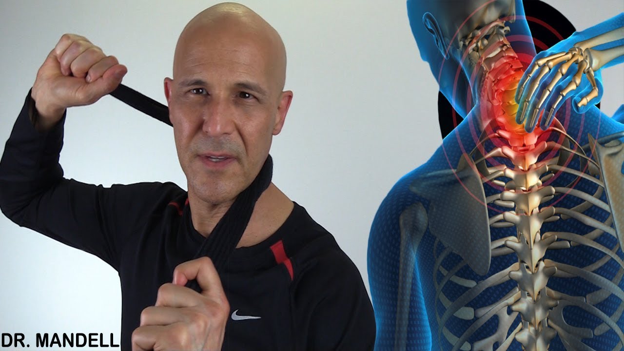 FIX STIFF NECK!  (INGREDIENTS: 1 SOCK + 90 SECS)  -  Discovered by Dr Alan Mandell, DC