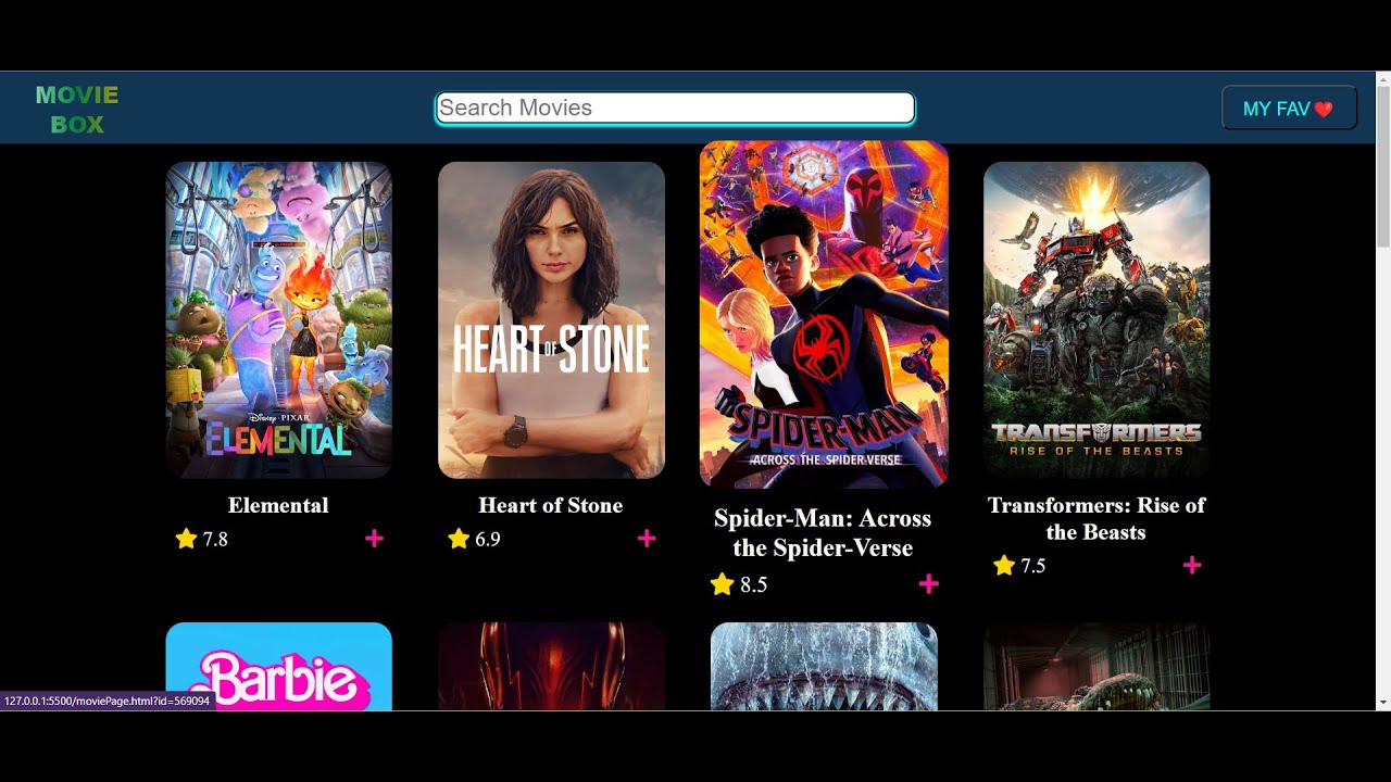 Building an IMDb Clone with HTML, CSS, JavaScript & Bootstrap