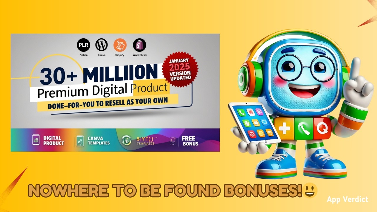 30+ Million Premium Digital Products Bundle Review – The Best PLR Bundle I’ve Seen in Years!