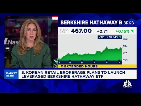 South Korean retail brokerage plans to launch leveraged Berkshire Hathaway ETF
