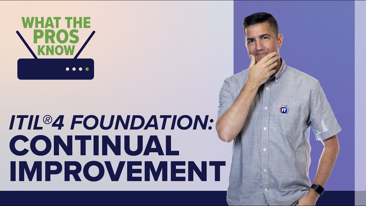 Continual Improvement Model - ITIL®4 Foundation