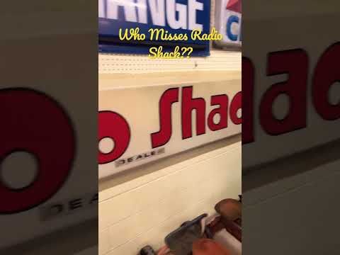 Who Misses Radio Shack Stores?? Check Out This Cool Sign!