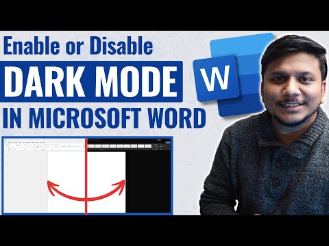 How to enable or disable Dark Mode in Microsoft Word