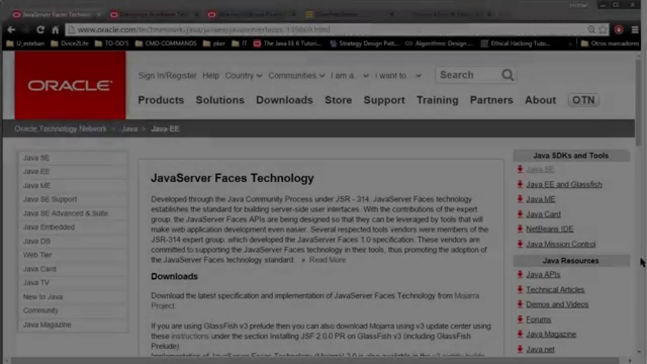 JSF Learn Java Server Faces from scratch