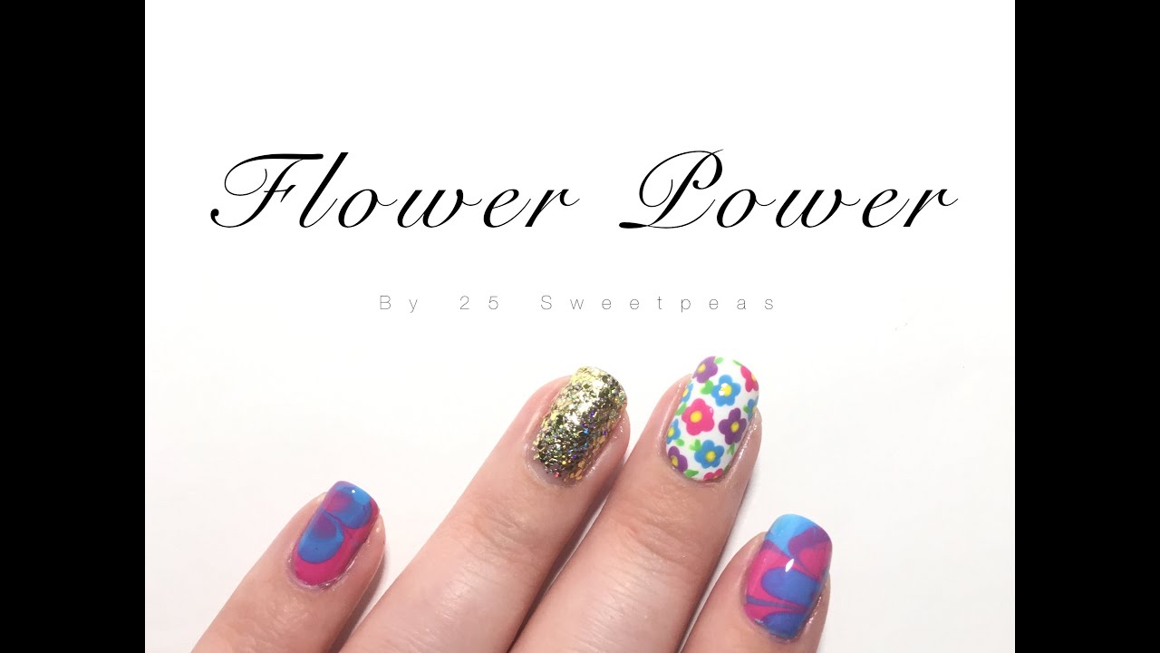 Flower Power Nail Art Tutorial