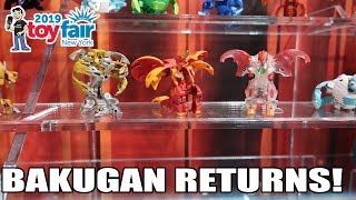 Bakugan New Toys Display at Toy Fair 2019