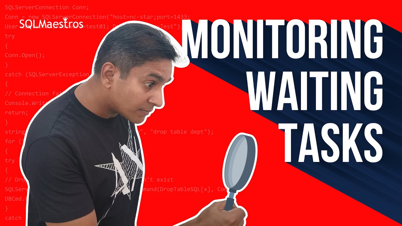 Monitoring Waiting Tasks (Groups) in SQL Server (by Amit Bansal)