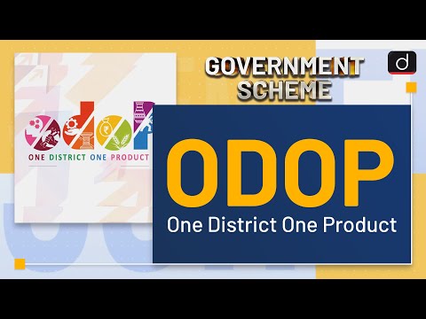 One District One Product (ODOP) - Government Scheme | Drishti IAS English