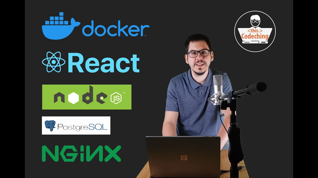 Dockerizing a React application with Nodejs Postgres and NginX | dev and prod | step by step