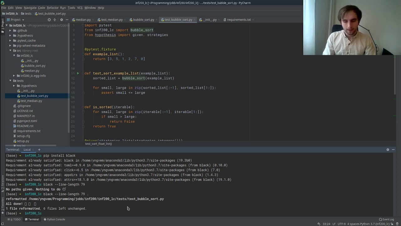 Automatically formating code to follow PEP-8
