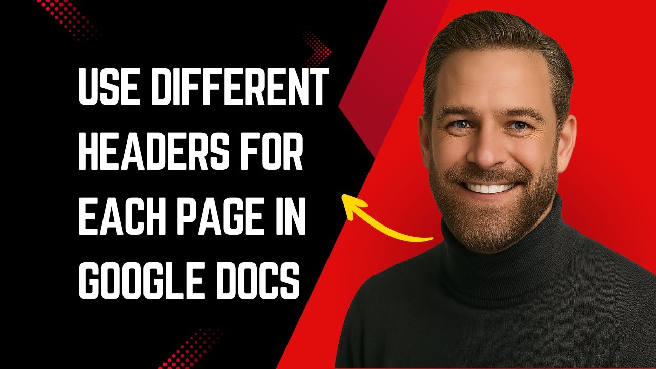 How To Use Different Headers For Each Page In Google Docs