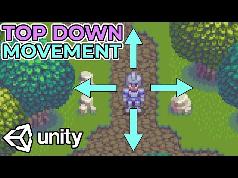 How to create top-down movement in Unity (2D) – Leon Lowe