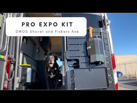 Pro Expo Kit - DMOS Shovel and Fiskars Axe