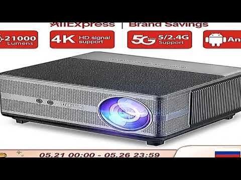 ThundeaL Full HD 1080P Projector TD98 WiFi LED 2K 4K Video Movie Beam TD98W Android Projec