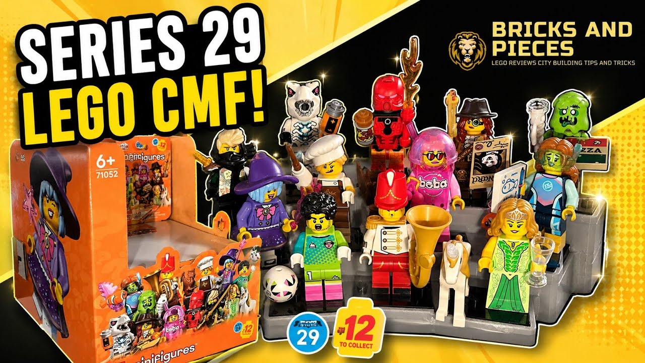 LEGO Series 29 CMF Review! Which Minifigure Is Best? #LEGO #LEGOCMF  #LEGOMinifigures #LEGOReview 