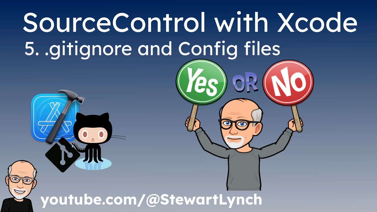 5. Source Control with Xcode: Gitignore and config files