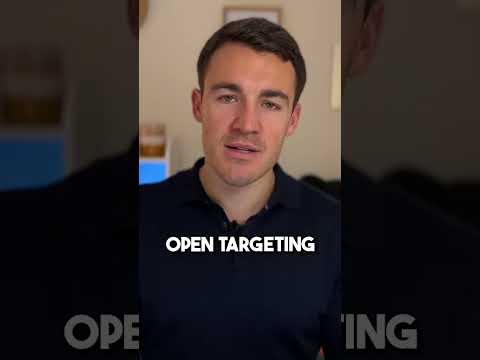 Open vs Specific Targeting #shorts