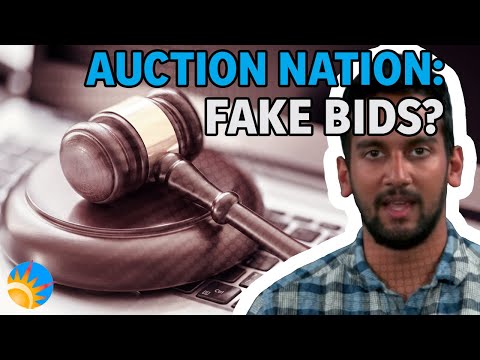 You May be Bidding Against the House in Online Auctions. We Explain