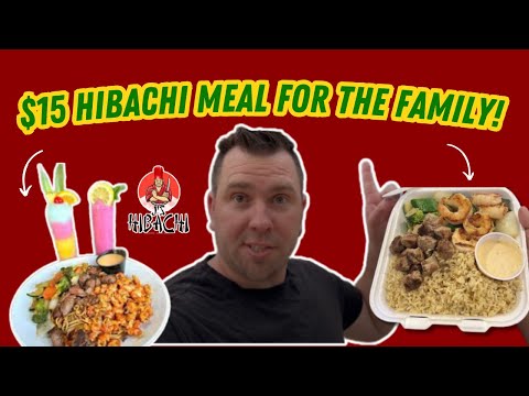 $15 Family Hibachi Dinner at Shogun! Affordable Japanese Cuisine in Southlake, Texas!
