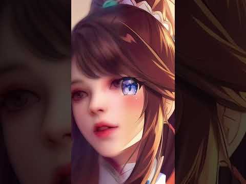 SUBSCRIBE IF YOU THINK ODETTE ANIME FACE VERSION IS KAWAII 😭🥺🥰 #mlbb #anime #animeedit #shorts