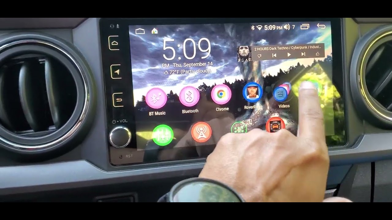 Joying car stereo update. 2020 Tacoma