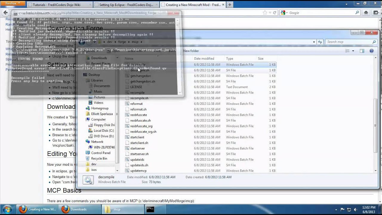 Eclipse - Forge - Initial Setup
