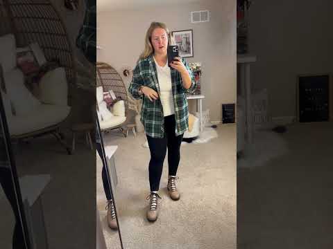 My Favorite Plaid Flannel from Amazon in Green