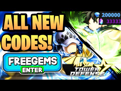 ALL NEW WORKING CODES FOR ALL STAR TOWER DEFENSE 2023! ROBLOX ALL STAR TOWER DEFENSE CODES