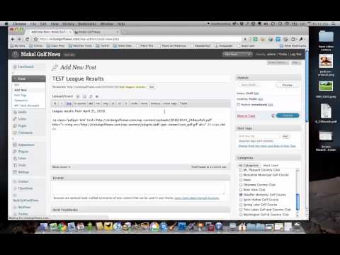 How to embed PDF files in WordPress posts