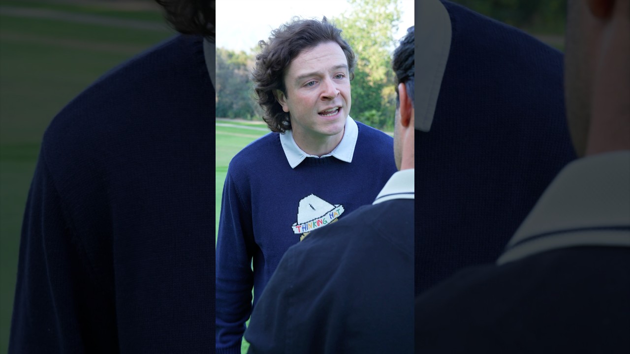 When you part ways with the cool random golfer you got paired with