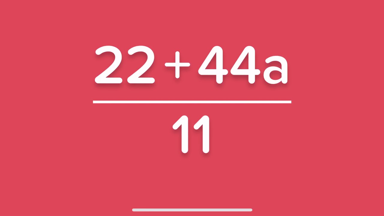 FACTORING OUT - Algebra Touch
