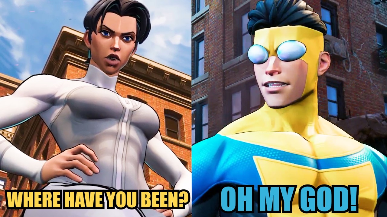 INVINCIBLE VS - All Anissa Interaction Dialogues